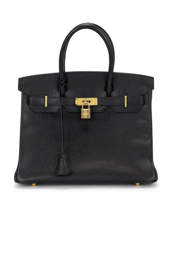 FWRD RENEW Hermes Ardennes Birkin 30 Retourne Handbag - Noir