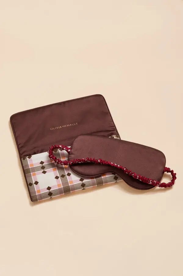 Olivia Von Halle Audrey Cipriani Eye Mask
