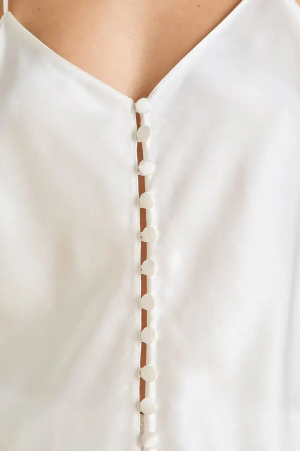 Olivia Von Halle Etta Camisole Set - Ivory