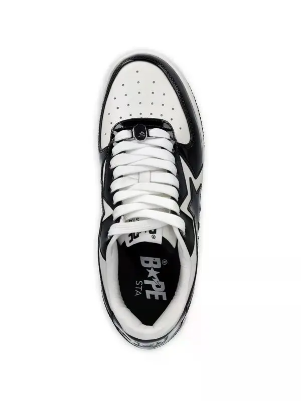 A BATHING APE Star-embellishment Sneakers - White