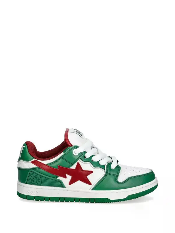 A BATHING APE Star-embellished Sneakers