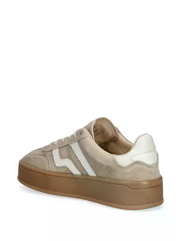 Gant Panelled Platform Sneakers - Neutrals