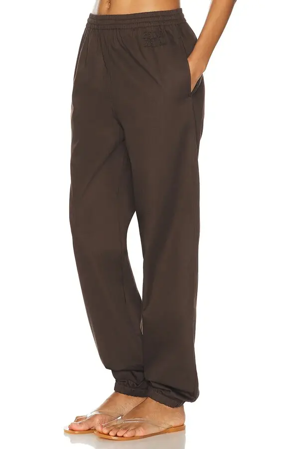Miu Miu Track Pant In Brown