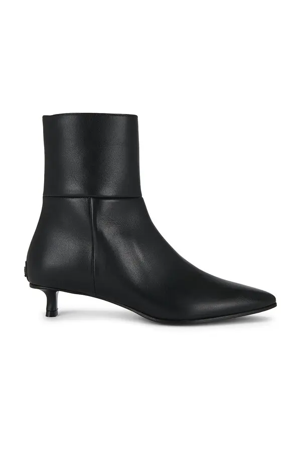 JIMMY CHOO Lory Calf Leather Boot - Black