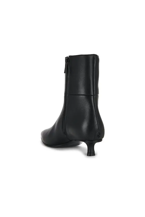 JIMMY CHOO Lory Calf Leather Boot - Black