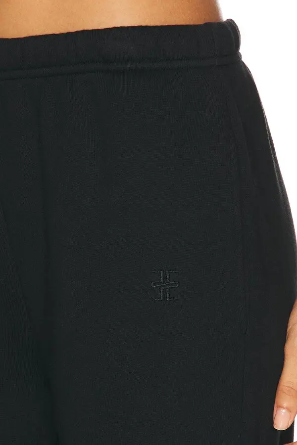Eterne Boyfriend Pocket Sweatpant - Black