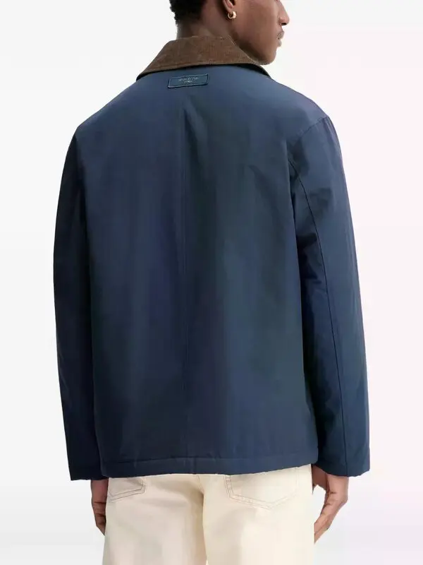Marc O'polo Water-repellent Jacket With Corduroy Collar