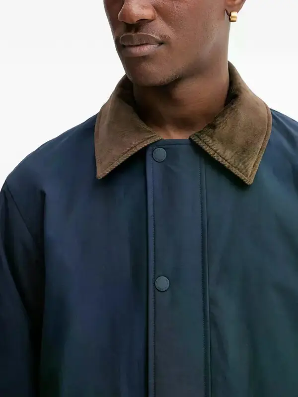 Marc O'polo Water-repellent Jacket With Corduroy Collar