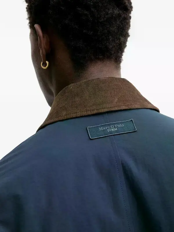 Marc O'polo Water-repellent Jacket With Corduroy Collar
