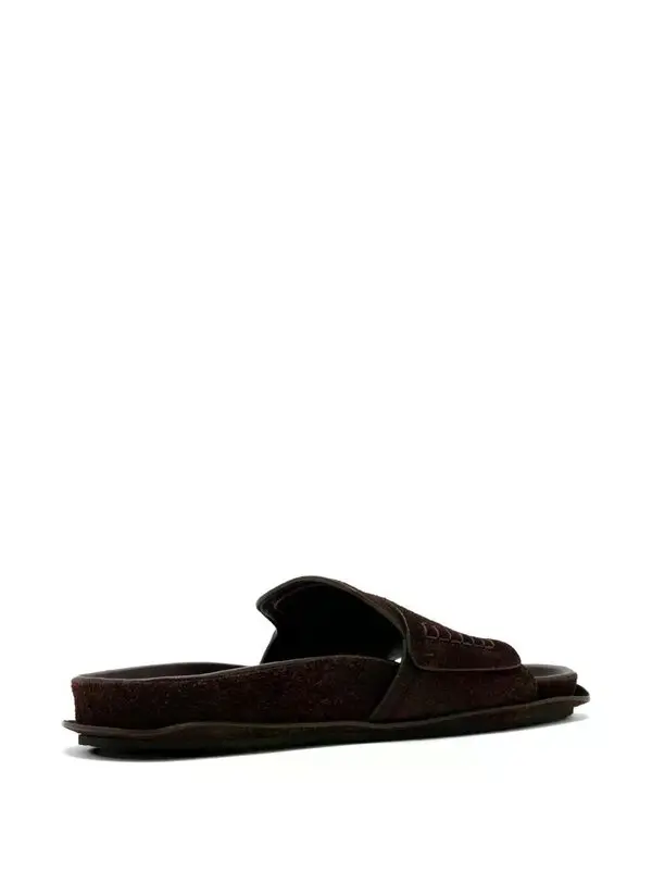 Jacquemus Topstitched Strap Sandals