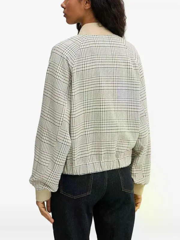 Marc O'polo Checked Bomber Jacket