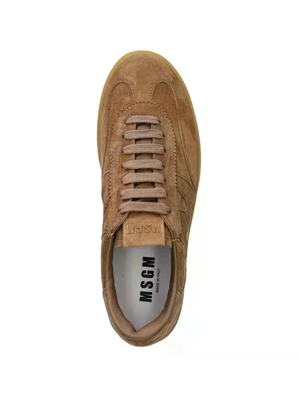 MSGM Suede Sneakers - Neutrals