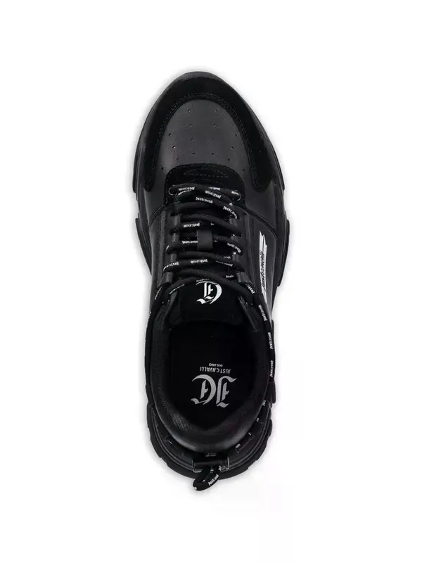 Just Cavalli Panelled Chunky Sole Sneakers