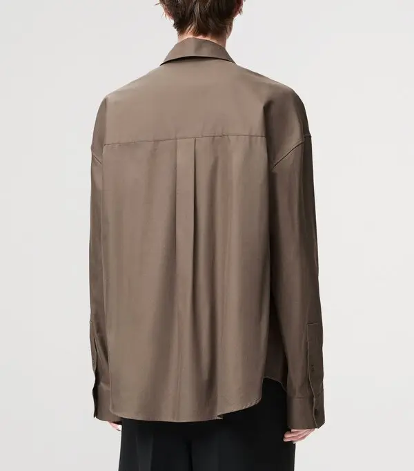 Loewe Cotton-blend Anagram Shirt