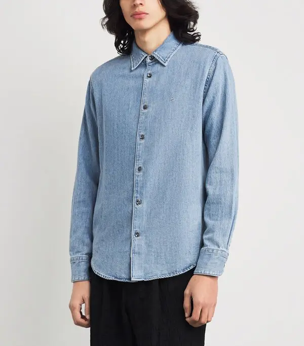Rag & Bone Cotton-lyocell Denim Shirt