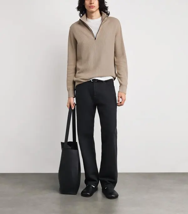 Rag & Bone Knitted Quarter-zip Sweater