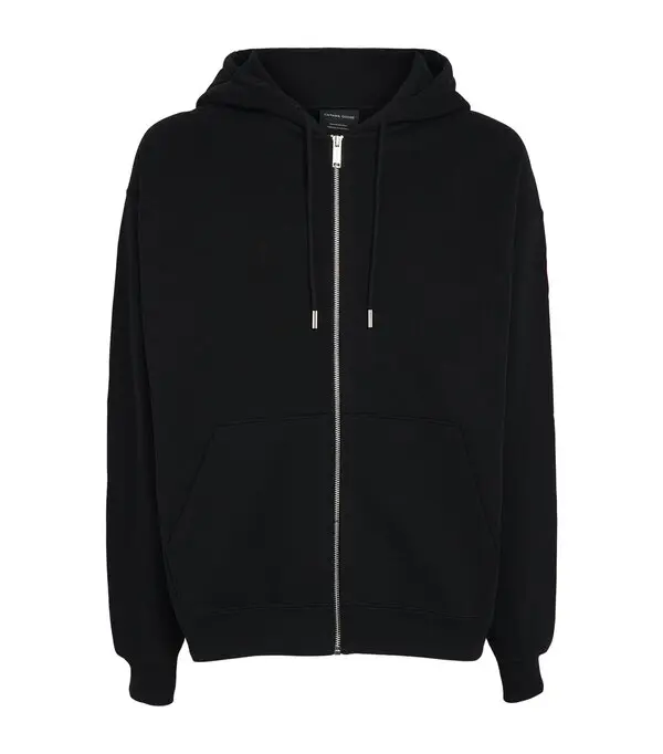 Canada Goose Organic Cotton Rove Zip-up Hoodie - Black