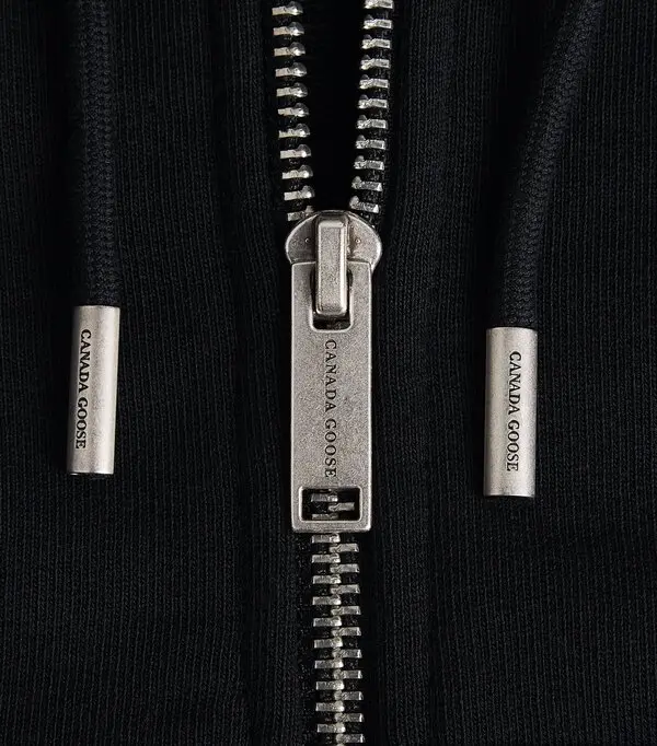 Canada Goose Organic Cotton Rove Zip-up Hoodie - Black