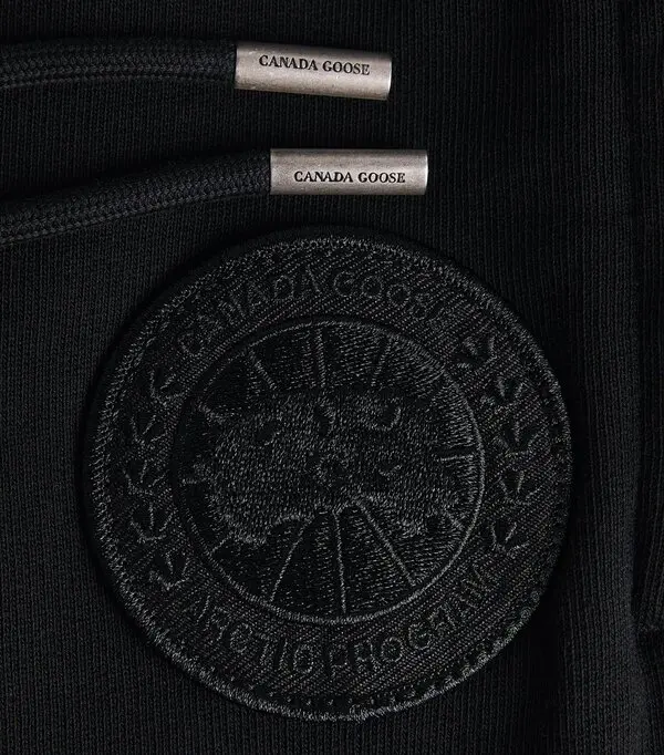 Canada Goose Organic Cotton Tonal Rove Sweatpants - Black