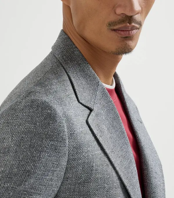 Brunello Cucinelli Silk-linen-wool Blazer