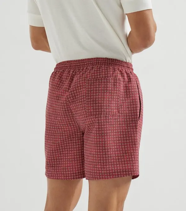 Brunello Cucinelli Embroidered Swim Shorts