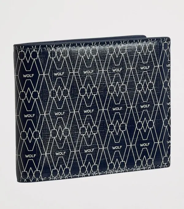 Wolf Signature Billfold Wallet - Blue