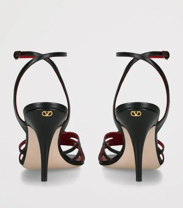 Valentino Garavani Panthea 85 Heeled Leather Sandals