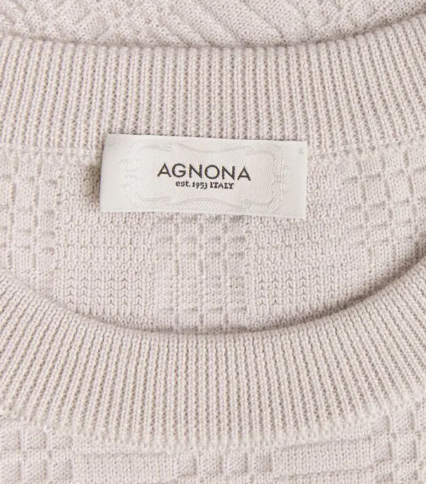 Agnona Wool-blend Sleeveless Top