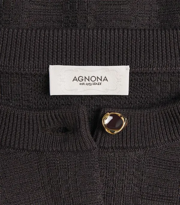 Agnona Wool-blend Cardigan
