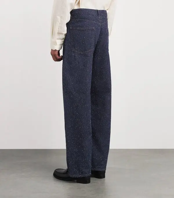 Jacquemus Mirada Straight Jeans - Navy