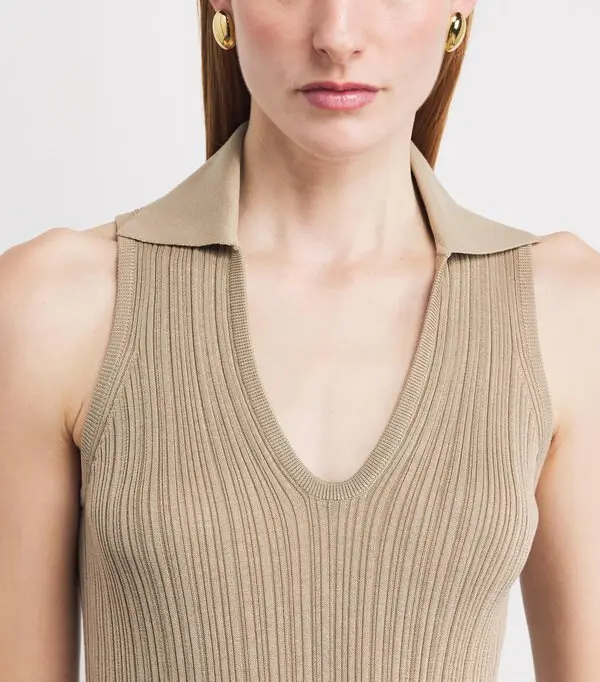 Agnona Cotton-silk Knitted Top