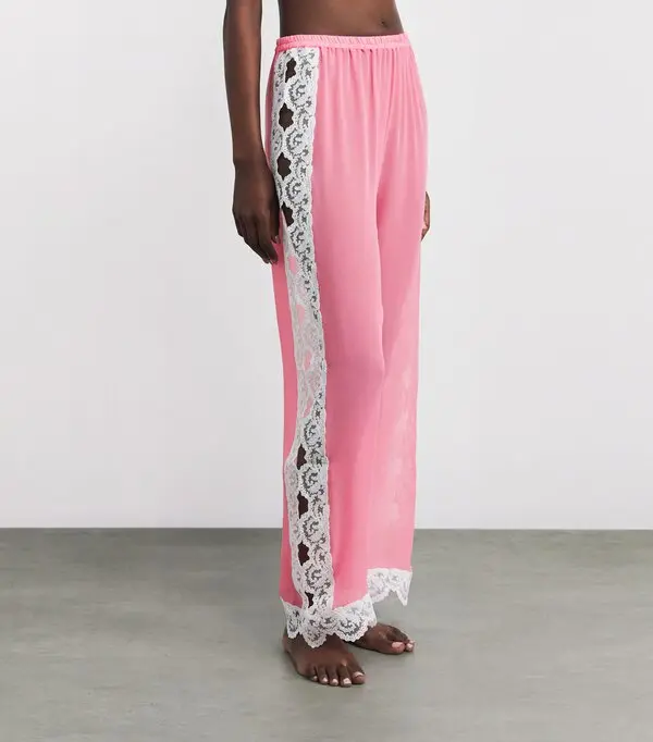 Loretta Caponi Silk Yasmin Trousers