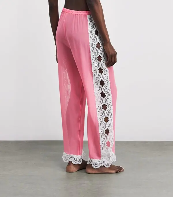 Loretta Caponi Silk Yasmin Trousers