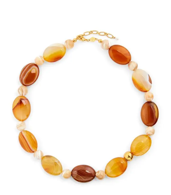 Anni Lu Gold-plated Desert Dreamer Necklace - Yellow