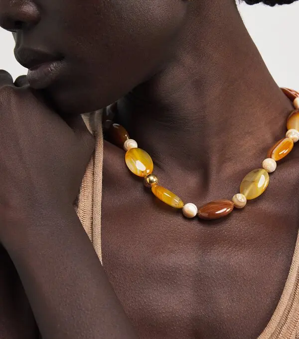 Anni Lu Gold-plated Desert Dreamer Necklace - Yellow