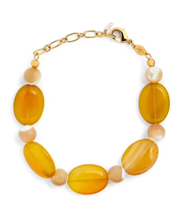 Anni Lu Gold-plated Desert Dreamer Bracelet - Yellow