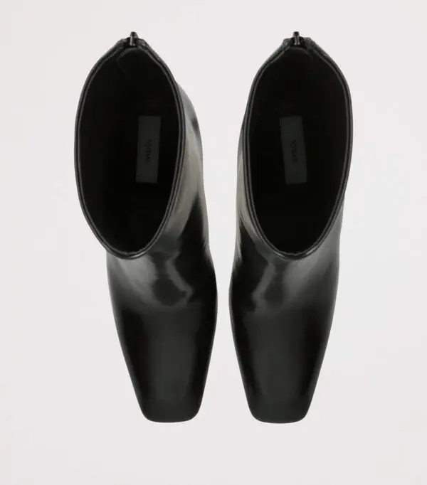 TOTEME Nappa Leather Ankle Boots