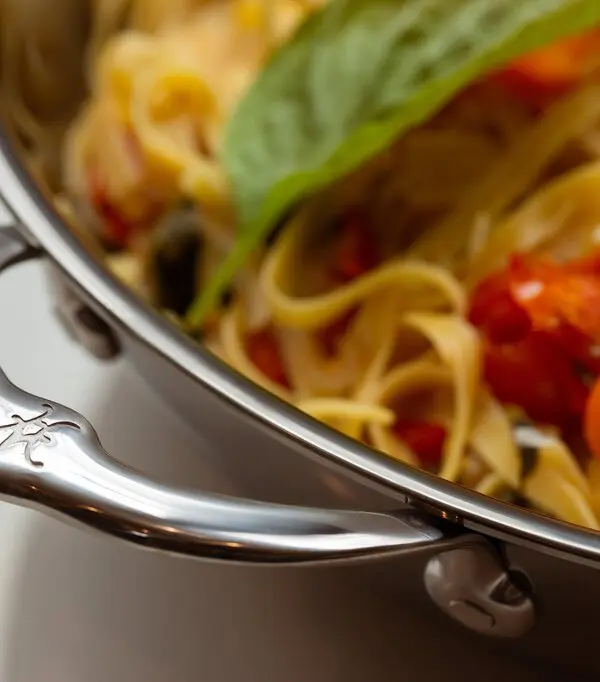HESTAN Stainless Steel Nanobond Chef’s Pan
