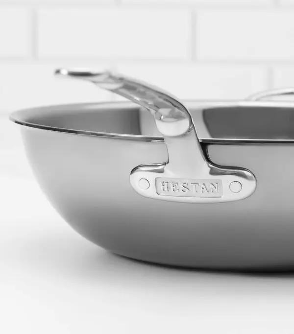HESTAN Stainless Steel Nanobond Chef’s Pan