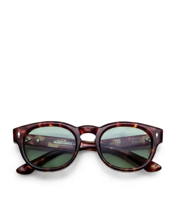 JACQUES MARIE MAGE Acetate Dr. Dream Sunglasses - Red