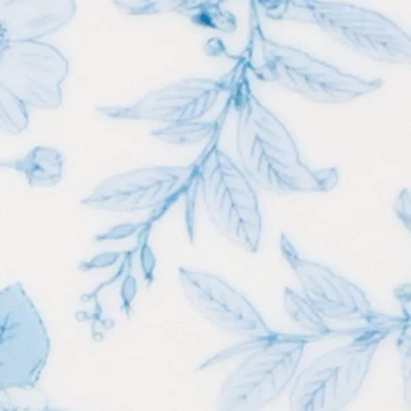 Harrods Fine Bone China Toile Bowl - Blue