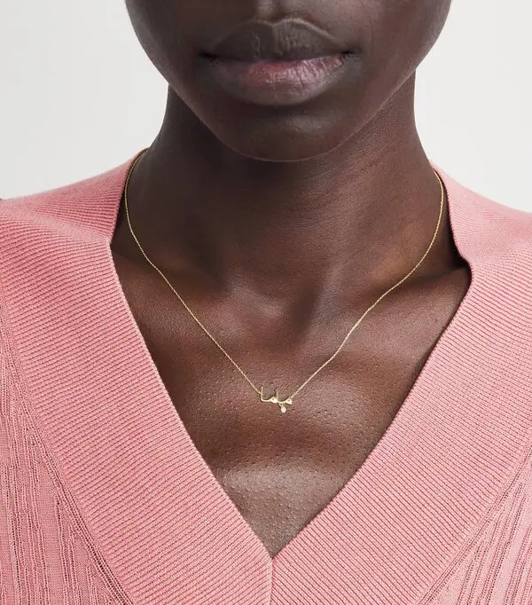 PERSEE Mama Diamond Necklace