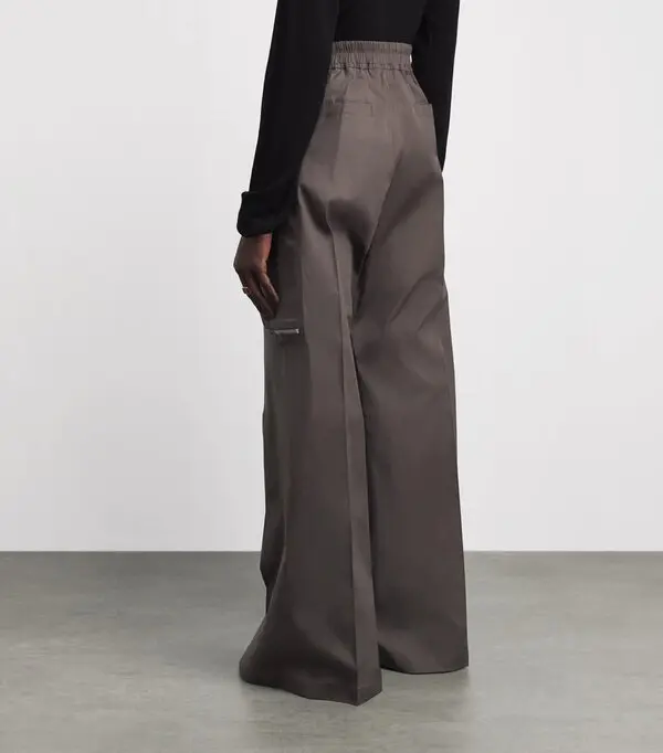 Rick Owens Heizer Belas Cargo Trousers - Brown