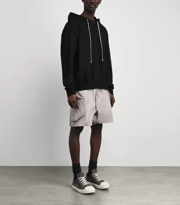 Rick Owens Cotton Oversized Hoodie