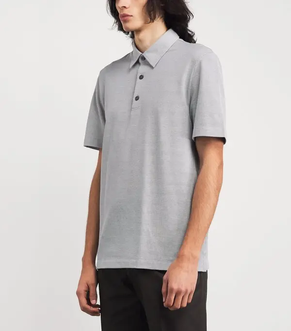 Brioni Cotton Piqué Polo Shirt
