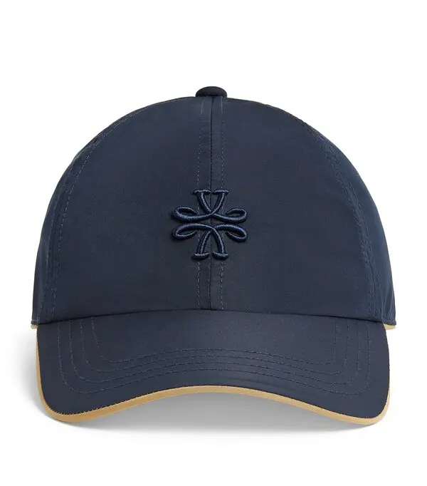 Jacob Cohen Nylon Baseball Cap - Navy