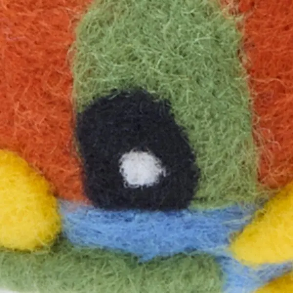 Loewe X Louis Wain Wool Felt Knight Cat Charm