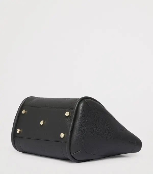 Max Mara Small Leather Top-handle Bag - Black