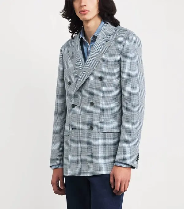 Brioni Wool-silk-linen Soffio Blazer