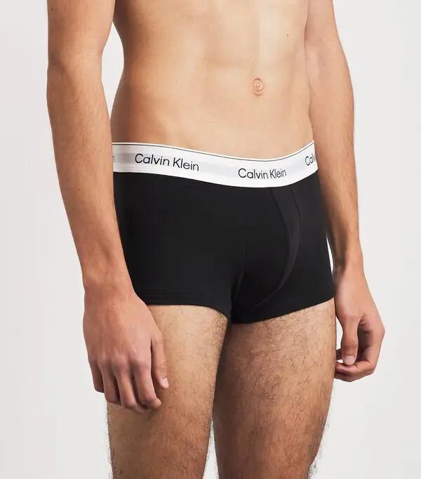 Calvin Klein Stretch-cotton Low Rise Icon Boxer Briefs